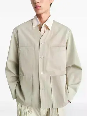 LEMAIRE Collarless Shirt Jacket