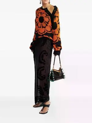 Etro Floral-jacquard Jumper