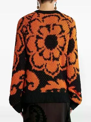 Etro Floral-jacquard Jumper