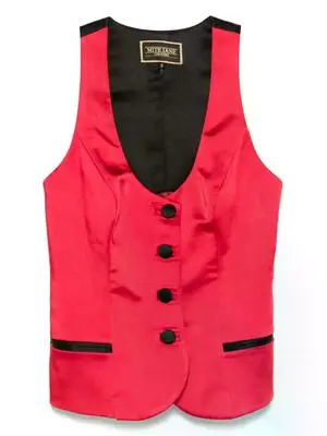 MITILIANE COUTURE Satin Waistcoat