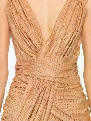 MITILIANE COUTURE Crystal-embellished Mini Dress