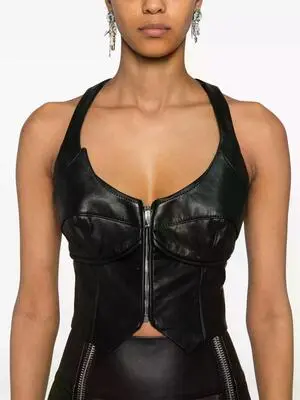 MITILIANE COUTURE Leather Vest