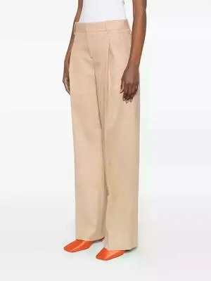 Victoria Beckham Tailored Trousers - Neutrals