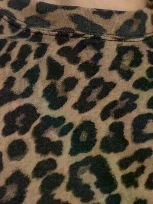 ANINE BING Leopard-print T-shirt - Neutrals