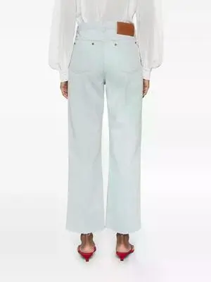 Victoria Beckham Logo-patch Jeans