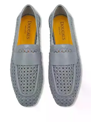 DOUCAL'S Leather Loafers - Blue