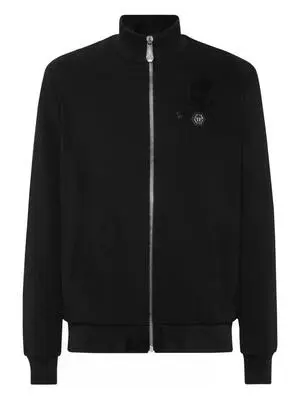 Philipp Plein Skull-embellished Bomber Jacket