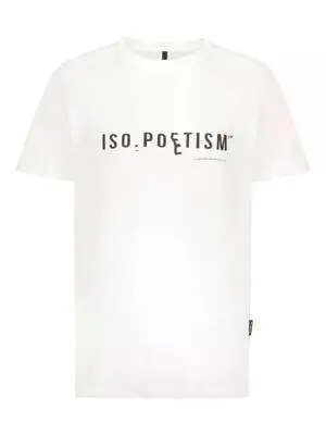 ISO.POETISM Logo-print T-shirt - White