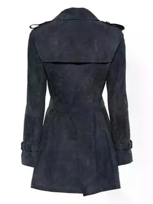 DESA 1972 Suede Double-breasted Coat