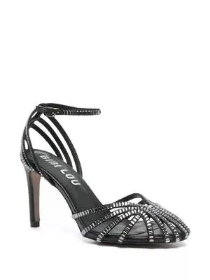 BIBI LOU 85mm Crystal-embellished Pumps