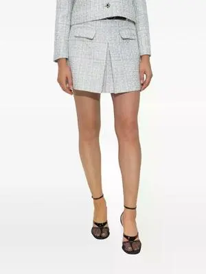 SELF-PORTRAIT Tweed Mini Skirt