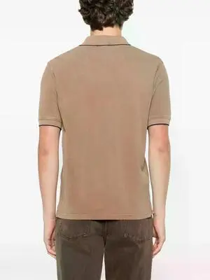 Herno Logo-embroidered Polo Shirt - Brown