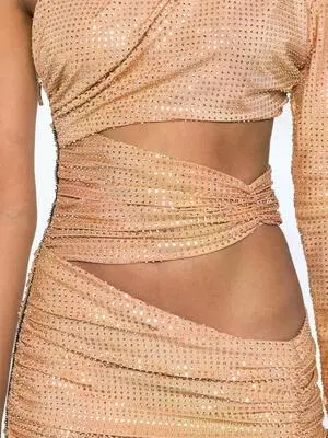 MITILIANE COUTURE Crystal-embellished Maxi Dress