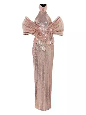 Mitiliane Couture Metallic Dresses