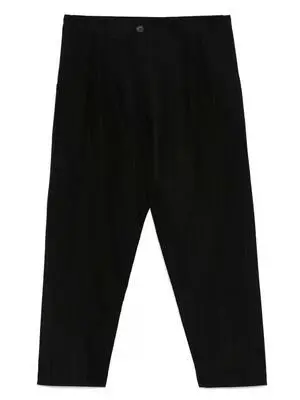 Jan Jan Van Essche Black Wash Pants For Men