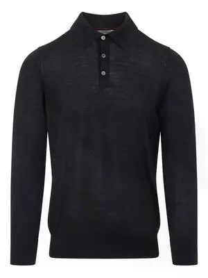 Brunello Cucinelli Fine-knit Polo Shirt