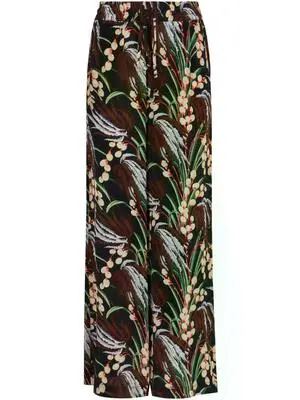 P.a.r.o.s.h Floral-print Trousers