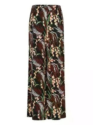 P.a.r.o.s.h Floral-print Trousers