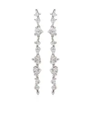 MARIA BLACK Artic Large Earrings - Silver