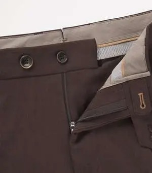 BOSS Linen-wool Tailored Trousers