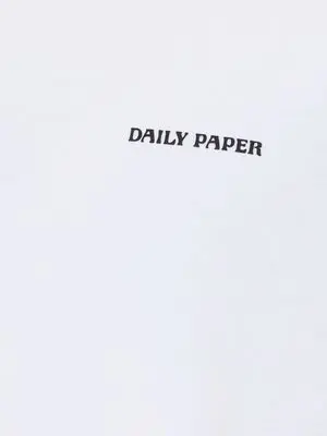 DAILY PAPER Cotton T-shirt With Logo - White