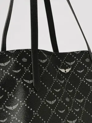 Zadig&Voltaire Studded Tote Bag - Black