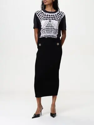 Balmain Crocheted Graphic T-shirt