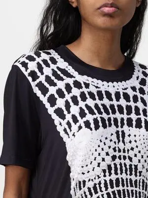Balmain Crocheted Graphic T-shirt