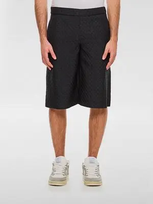 Alexander McQueen Quilted Monogram Shorts - Black