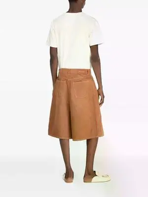 JW Anderson Wide-leg Denim Shorts