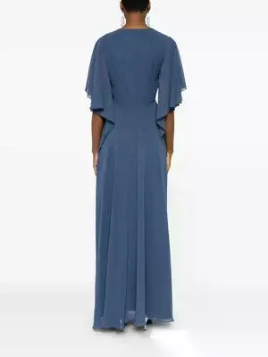 BLANCA VITA Adrian Maxi Dress - Blue
