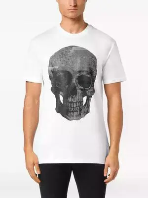 Philipp Plein Skull T-shirt - White