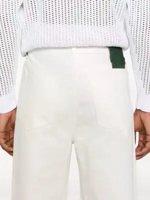 Lacoste Selvedge Wide Leg Jeans