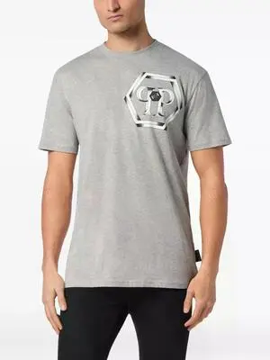 Philipp Plein Hexagon T-shirt - Grey