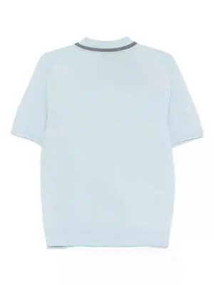 Paul Smith Wool Polo Shirt - Blue