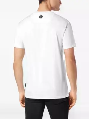 Philipp Plein Strass Hexagon T-shirt