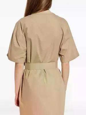 Moncler Belted Midi Dress