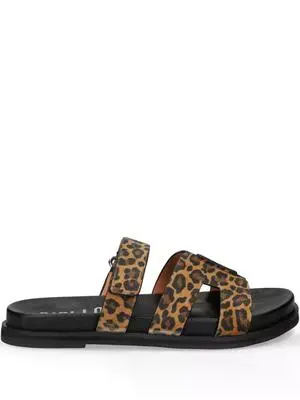 BIBI LOU Leopard-print Slides