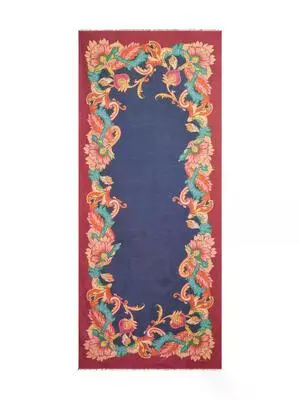 Etro Floral-print Jacquard Scarf