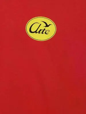 ARTE ANTWERP Logo Print T-shirt - Red