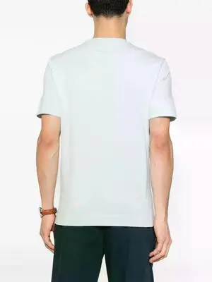 Zegna Logo-embroidered T-shirt