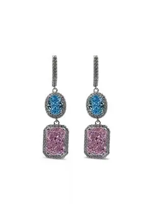 JUWELINA PARIS Sterling Marlene Earrings - Blue