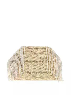SELF-PORTRAIT Pearl-embellished Tote