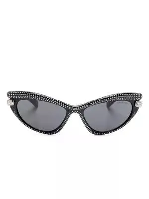 SWAROVSKI Cat Eye Sunglasses - Black
