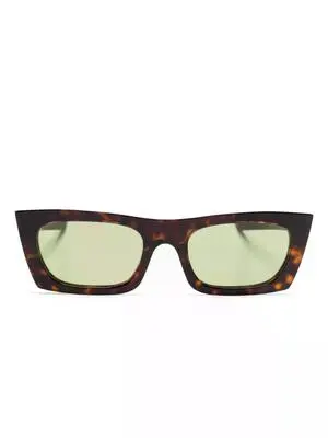 RETROSUPERFUTURE Fred Sunglasses - Brown