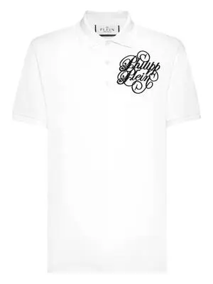 Philipp Plein Coursive Polo Shirt