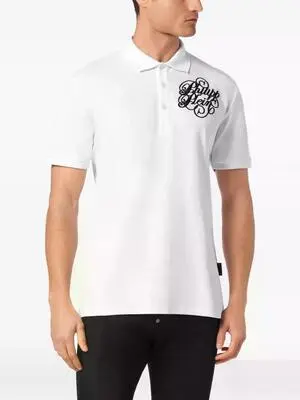 Philipp Plein Coursive Polo Shirt