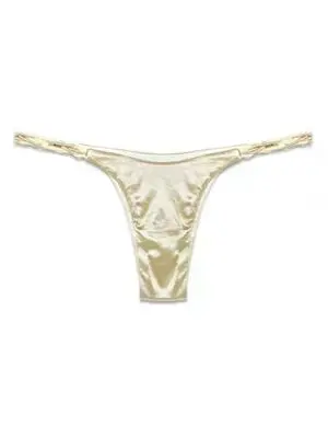 ISA BOULDER Dash Bikini Bottom - Gold