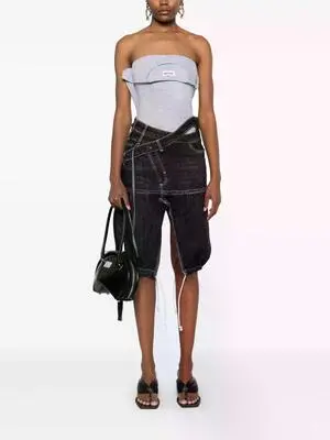 Ottolinger Wrap Denim Skirt