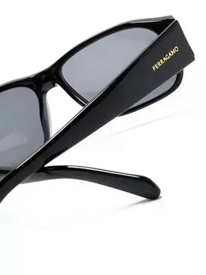 FERRAGAMO Rectangle-frame Sunglasses